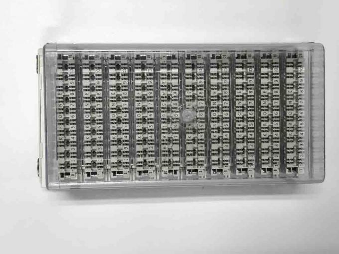 Highband 10 Pair Module 110 Terminal Block 100 Pair MDF White Body Grey ...