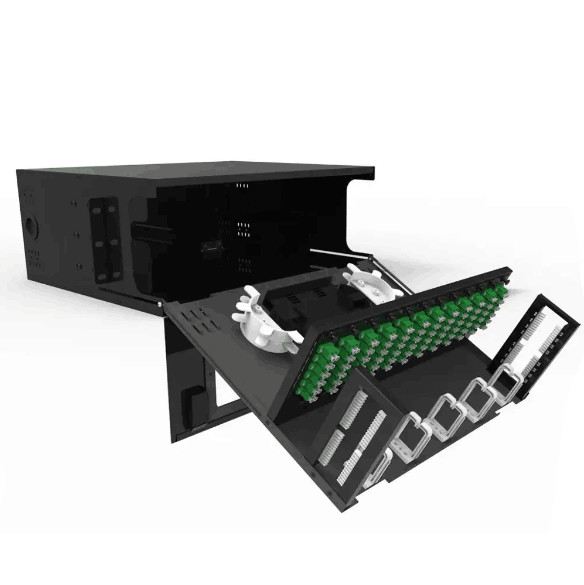 19 นิ้ว 1U ~ 4U Rack Mount Optical Distribution Frame 12 24 48 72 96 ...